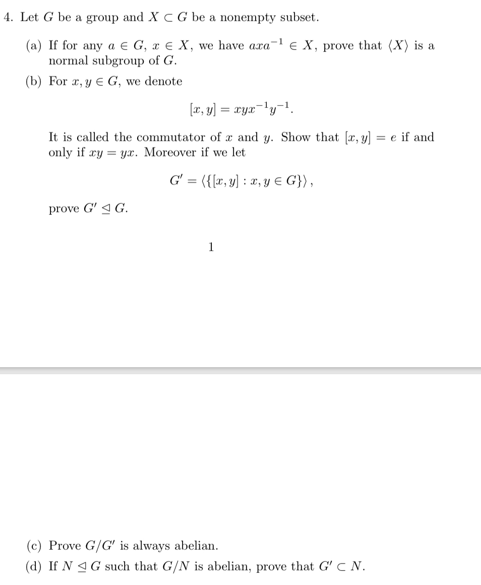 Solved Note: be careful that (a) is to show is a normal | Chegg.com