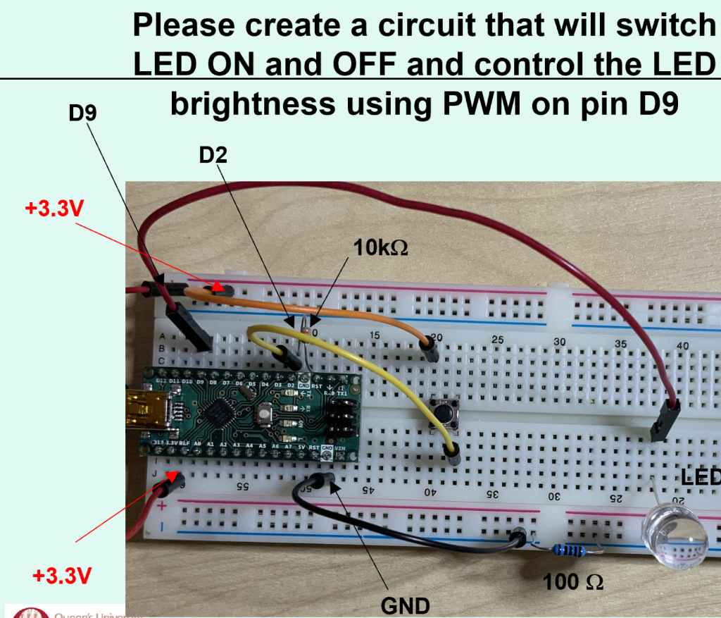 Solved Design an Interrupt-based LED switch and brightness | Chegg.com