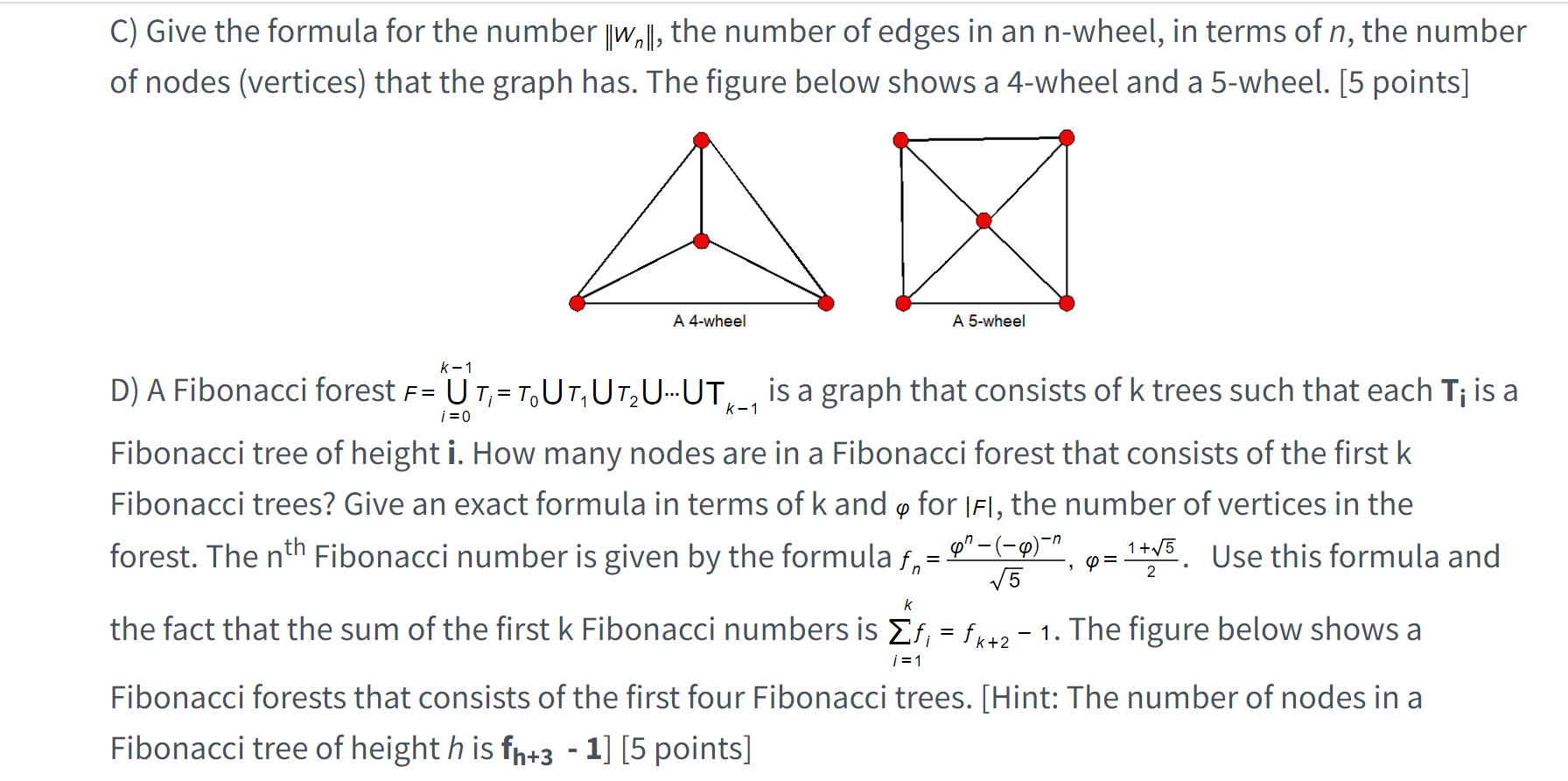 Solved For each exercise assume that the graph is a simple | Chegg.com