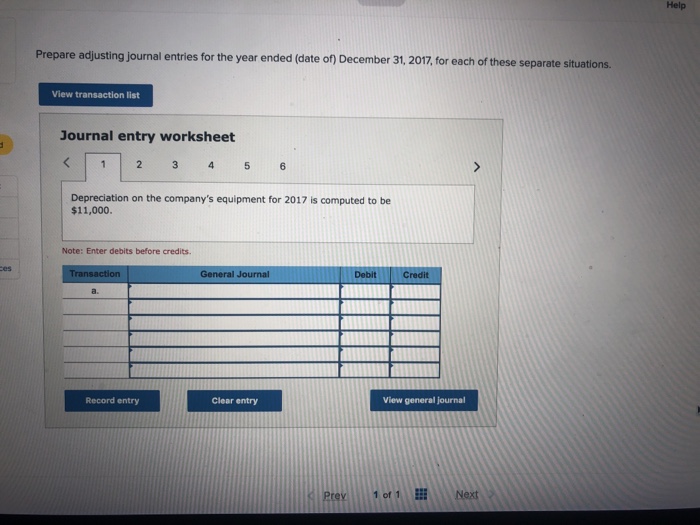 Solved Exercise 3-3 Preparing adjusting entries LO P1 a. | Chegg.com