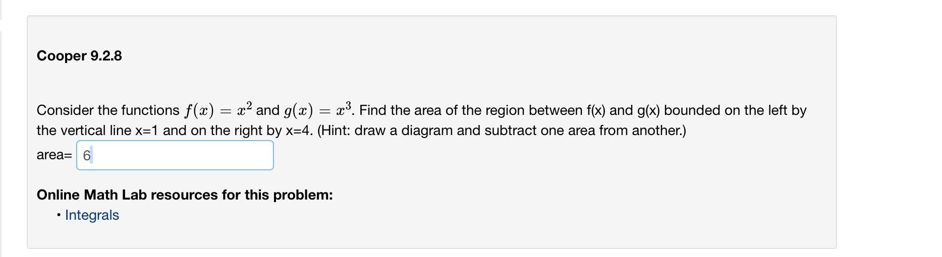 Solved Consider the functions f(x)=x2 and g(x)=x3. Find the | Chegg.com