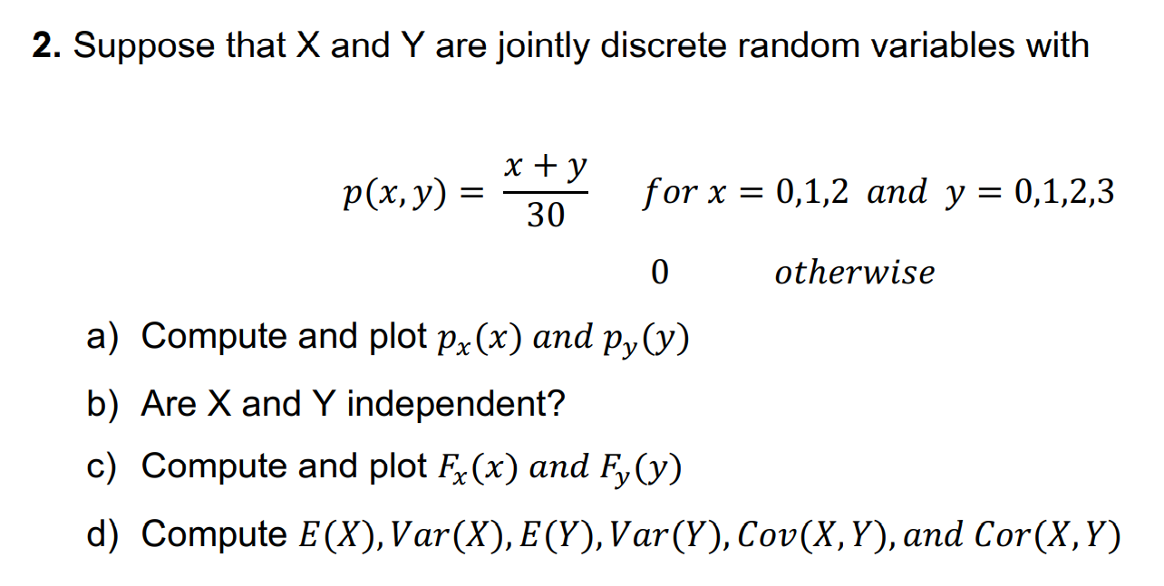 Please Show The Plot Please Show The Graph Chegg