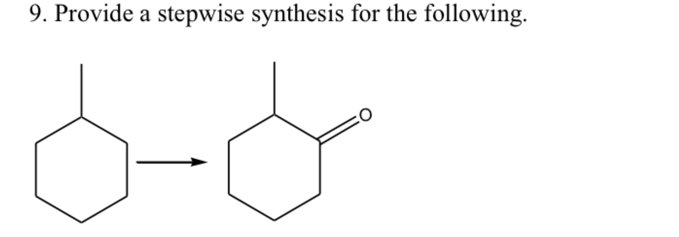 Solved Provide a stepwise synthesis for the following. Can | Chegg.com