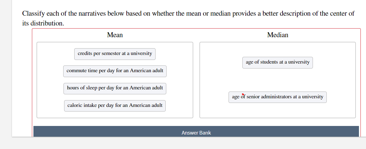 Solved Classify each of the narratives below based on | Chegg.com