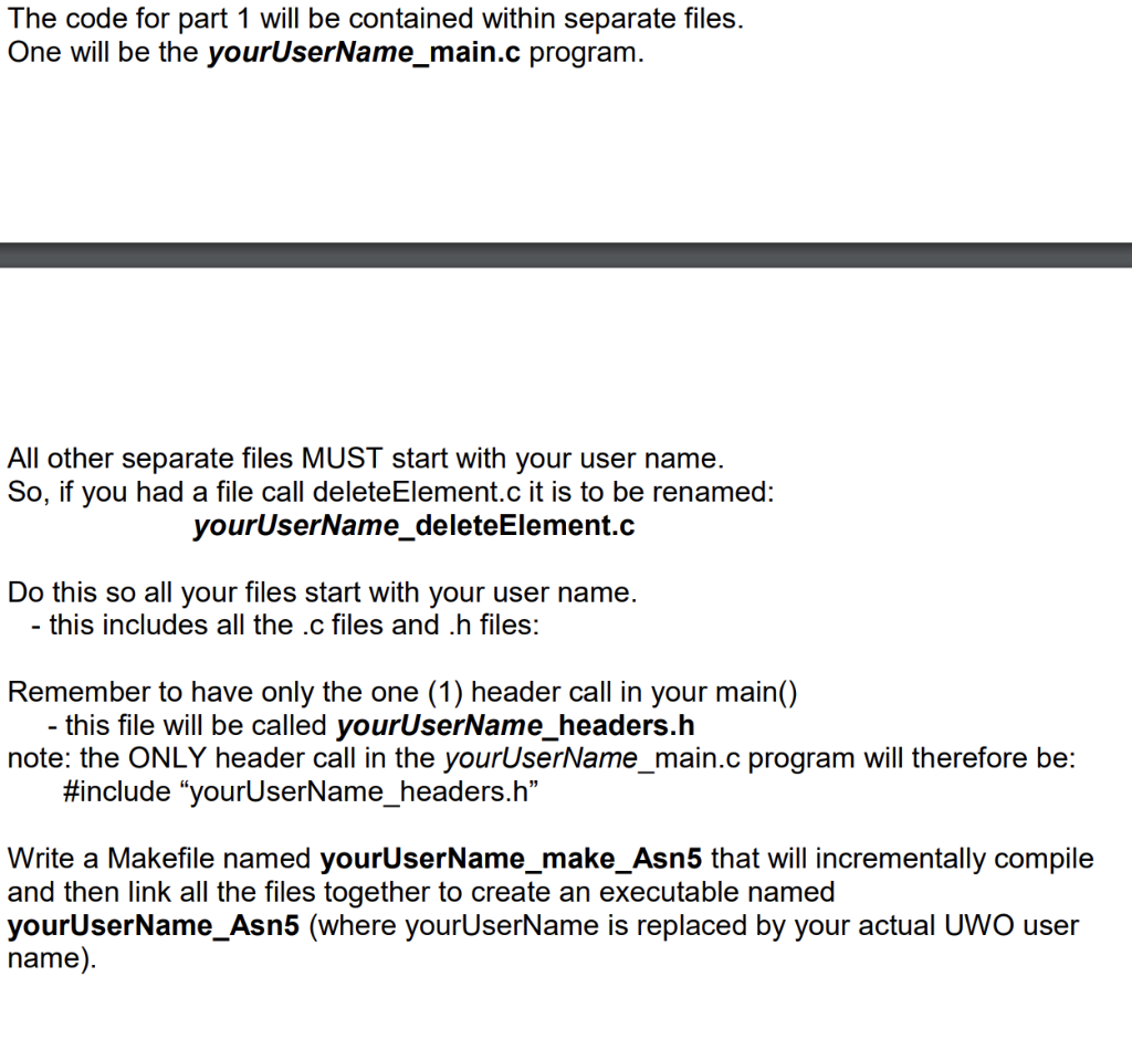 The code for part 1 will be contained within separate | Chegg.com