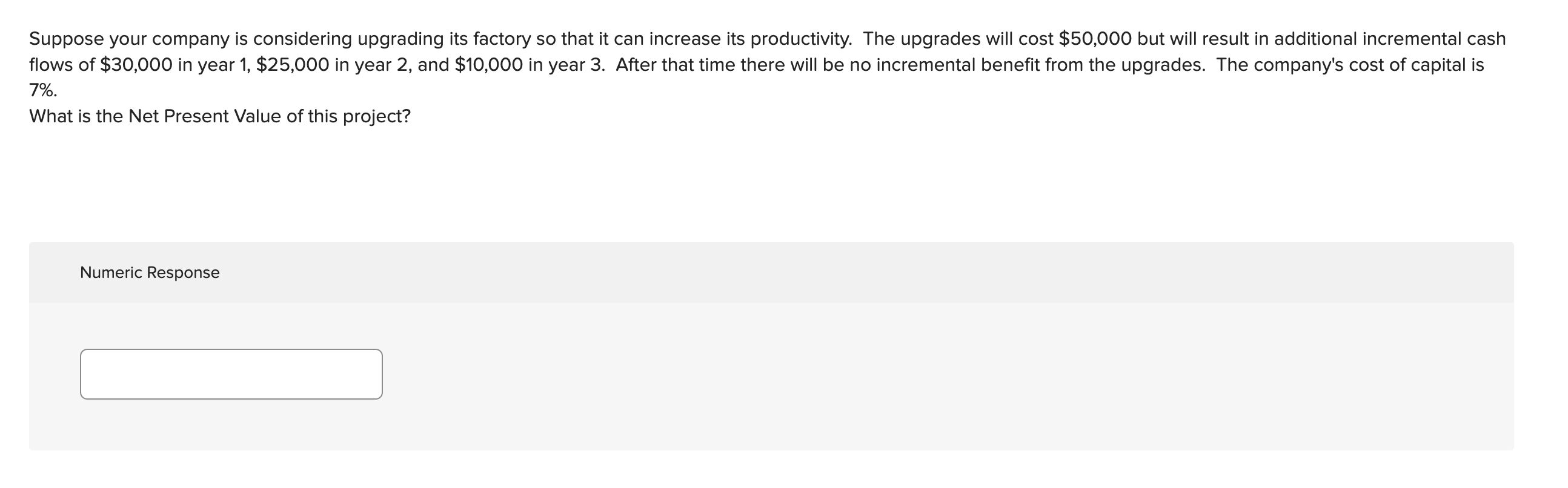 Solved Suppose your company is considering upgrading its | Chegg.com