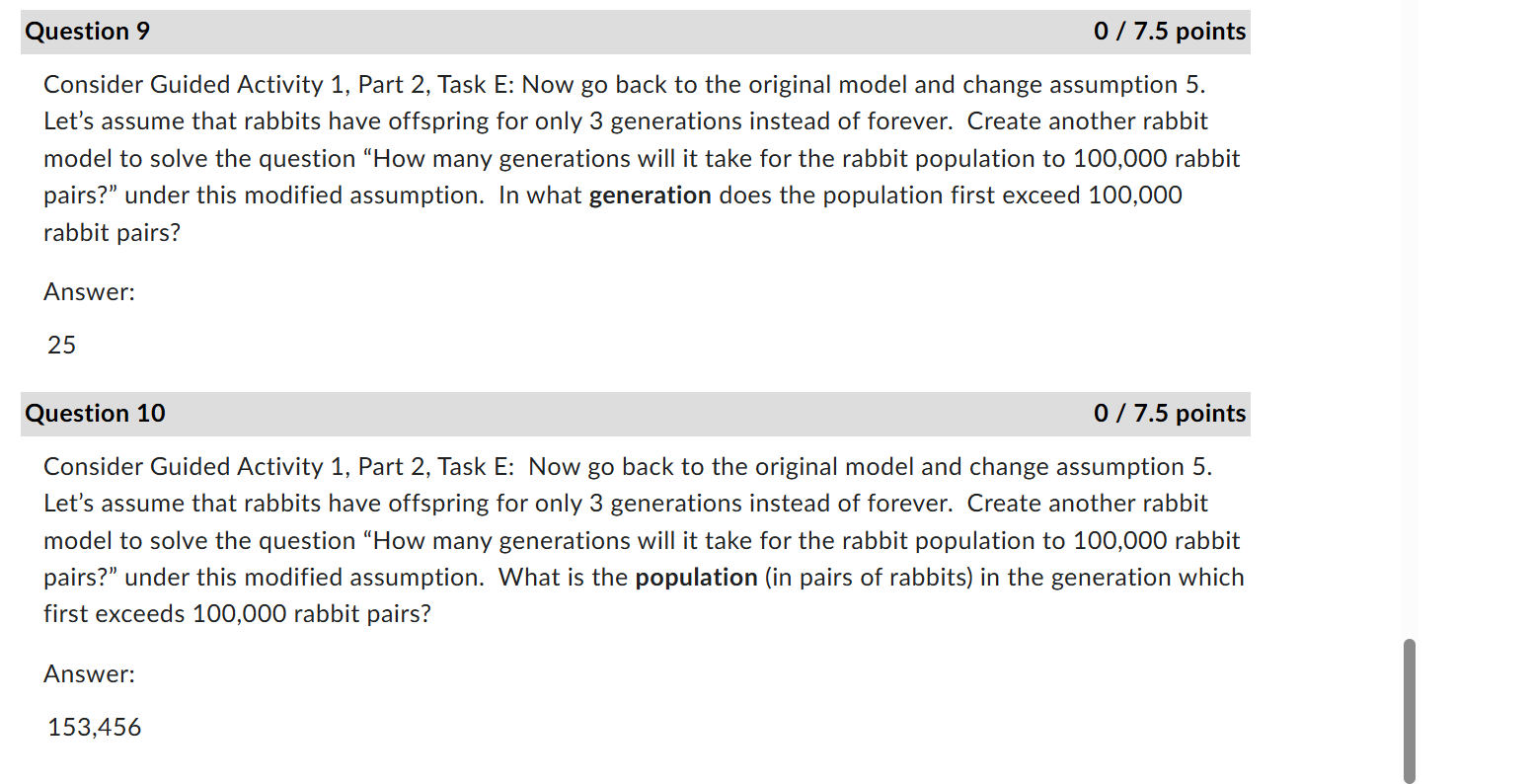 Solved Question 9Consider Guided Activity 1, ﻿Part 2, ﻿Task | Chegg.com