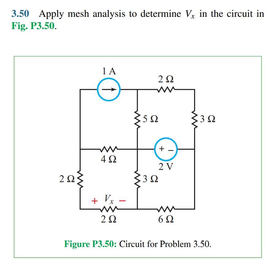 Solved Write the Mesh-Current Equations, only. Do NOT solve | Chegg.com