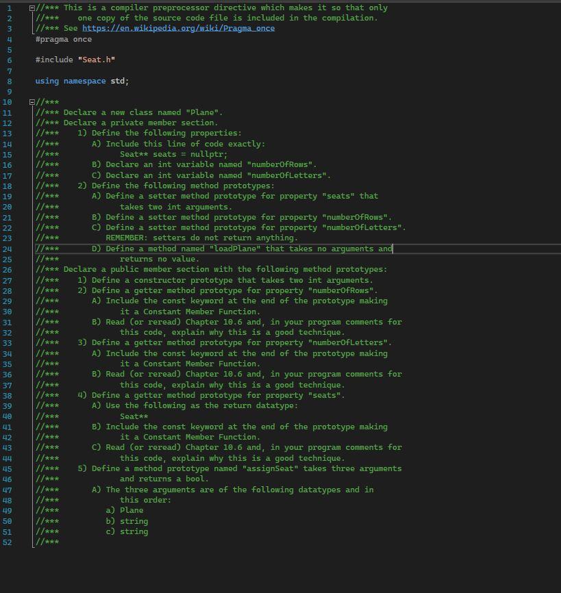 Solved 7∗∗∗ This is a compiler preprocessor directive which | Chegg.com