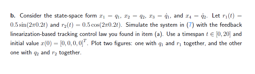 Solved Course: Non - Linear Systems.Please solve the | Chegg.com