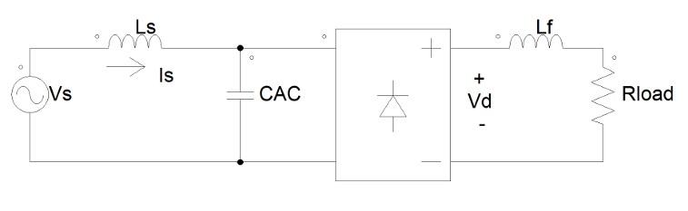 Solved A single-phase diode rectifier with a resistive load | Chegg.com