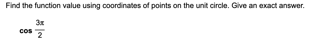 Solved Find the function value using coordinates of points | Chegg.com