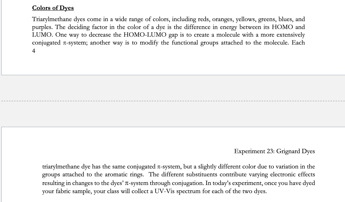 Today's experiment includes two steps (Figure 23-5). | Chegg.com
