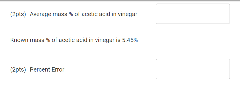 Solved (16pts) Titration Table view List view Table 2. | Chegg.com