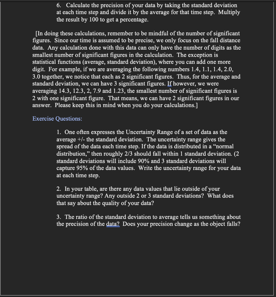 PHYSICS LAB_1: I am currently working on this lab and | Chegg.com