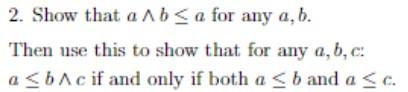 Solved 2. Show that a 1b | Chegg.com
