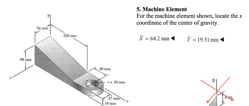 Answered: 5. Machine Element For the machine element shown,