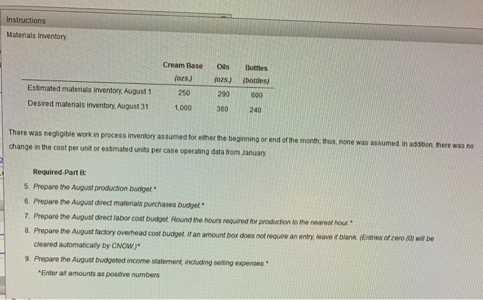 Solved Instructions Genuine Spice Inc. began operations on | Chegg.com