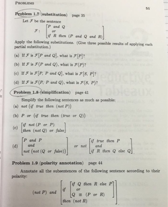 Solved Let F be the sentence F: [P and Q or if R then (P | Chegg.com