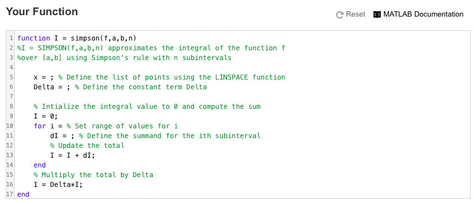 Create A Function That Provides A Definite 
