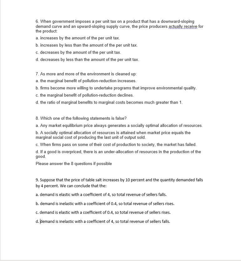 solved-6-when-government-imposes-a-per-unit-tax-on-a-chegg