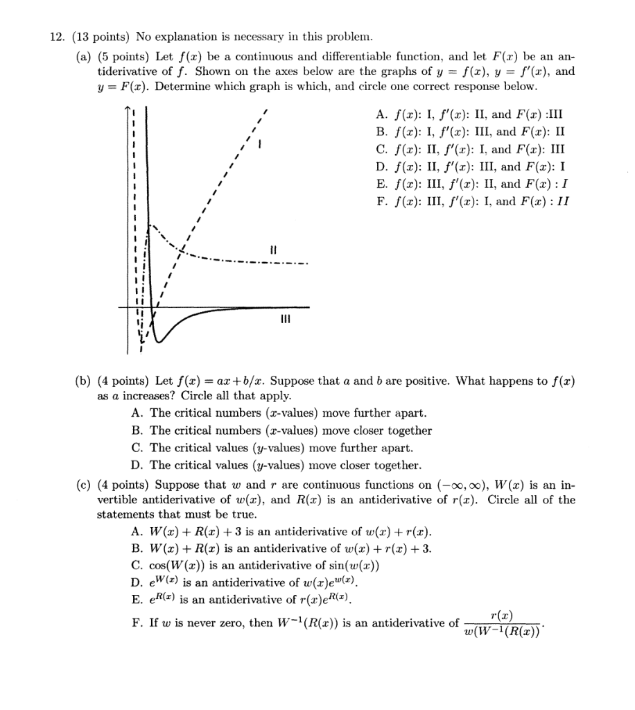 Solved 4. (9 points) The graph of a discontinuous function | Chegg.com