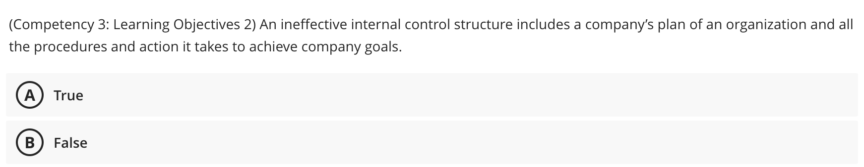 Solved (Competency 3: Learning Objectives 4) The following | Chegg.com