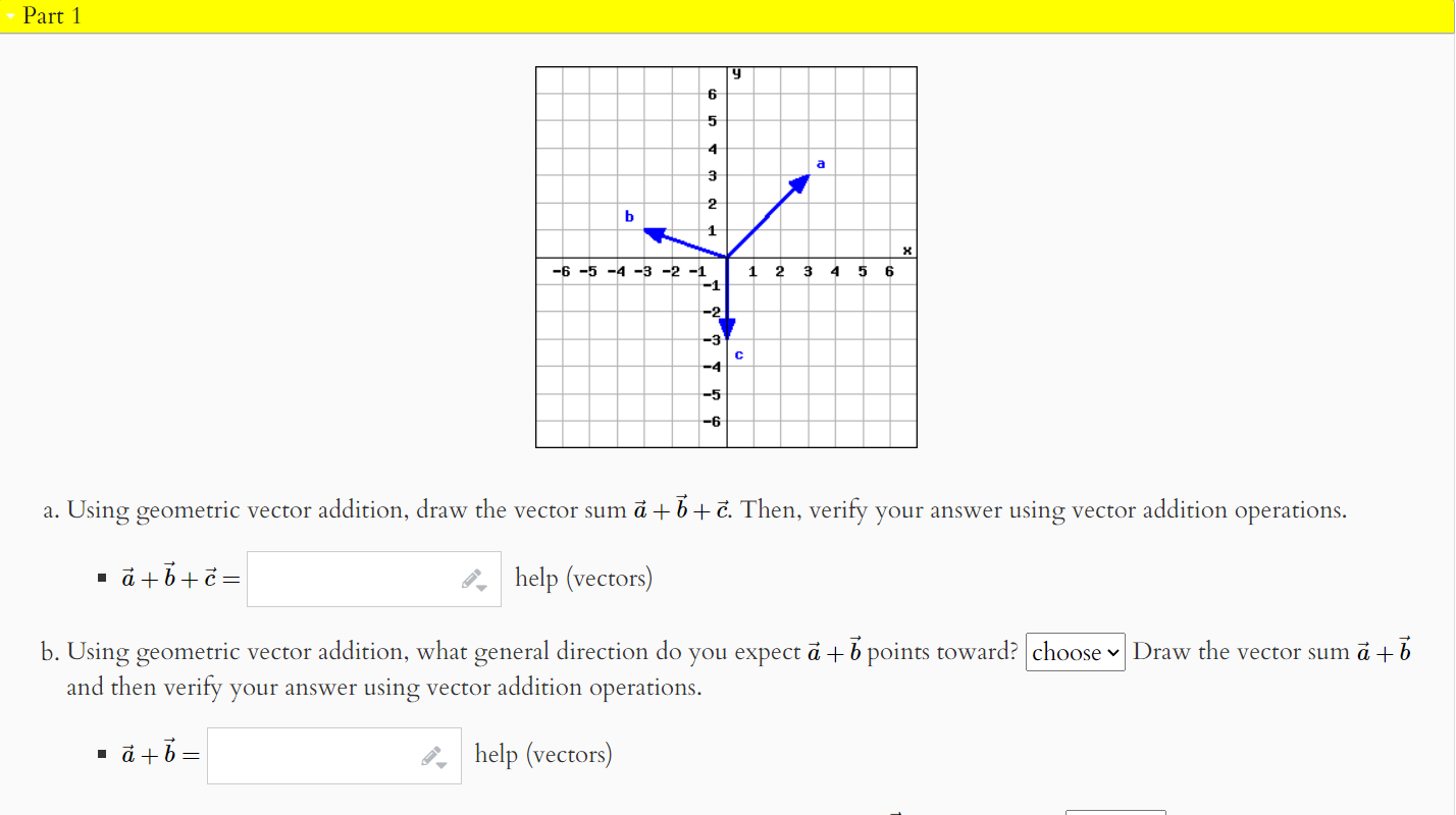 Solved Part 1 y ܗ ܗ ܟ ܚ ܐ ܝ 2 b 1 -6 -5 -4 -3 -2 -1 1 2 3 4 | Chegg.com