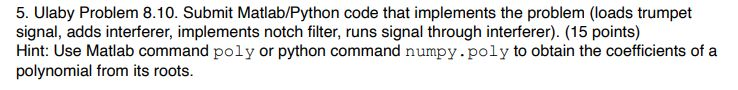 5. Ulaby Problem 8.10. Submit Matlab/Python code that | Chegg.com