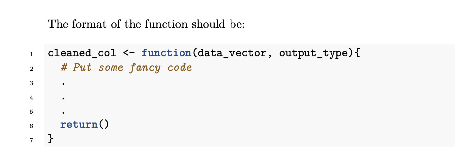 Solved R programming: I am trying to write a function that | Chegg.com