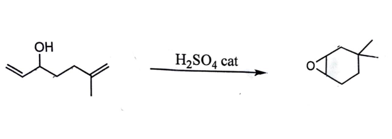 Solved ОН H2SO4 cat | Chegg.com