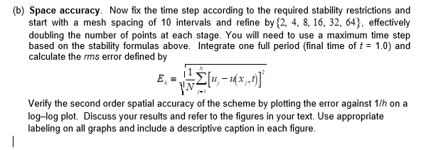 ou Consider the 1D Advection-Diffusion Equation: ou | Chegg.com