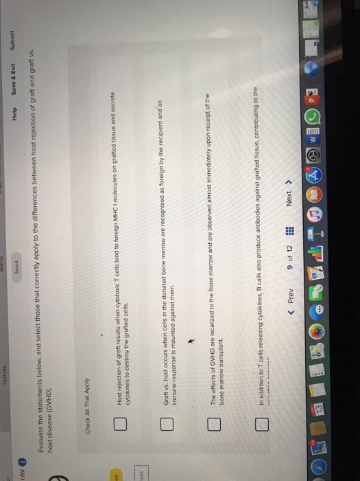 Solved Help Save& Exit Submit Evaluate the statements below, | Chegg.com