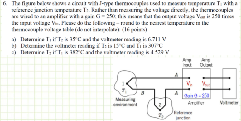 Solved 6. The figure below shows a circuit with J-type | Chegg.com