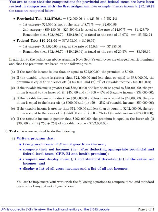 Solved Assignment 2 Looping, Functions, and Lists COMP 150 : | Chegg.com