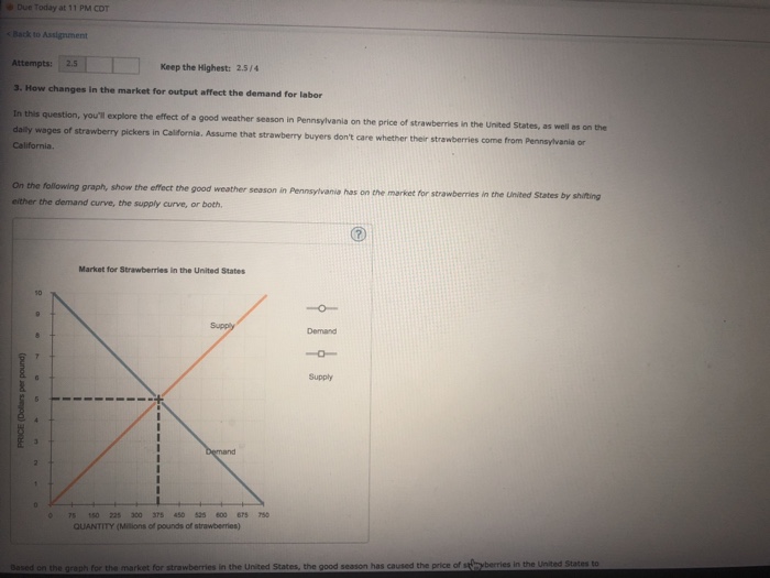 Solved Due Today at 11 PM COT Back to Assignment Attempts: | Chegg.com