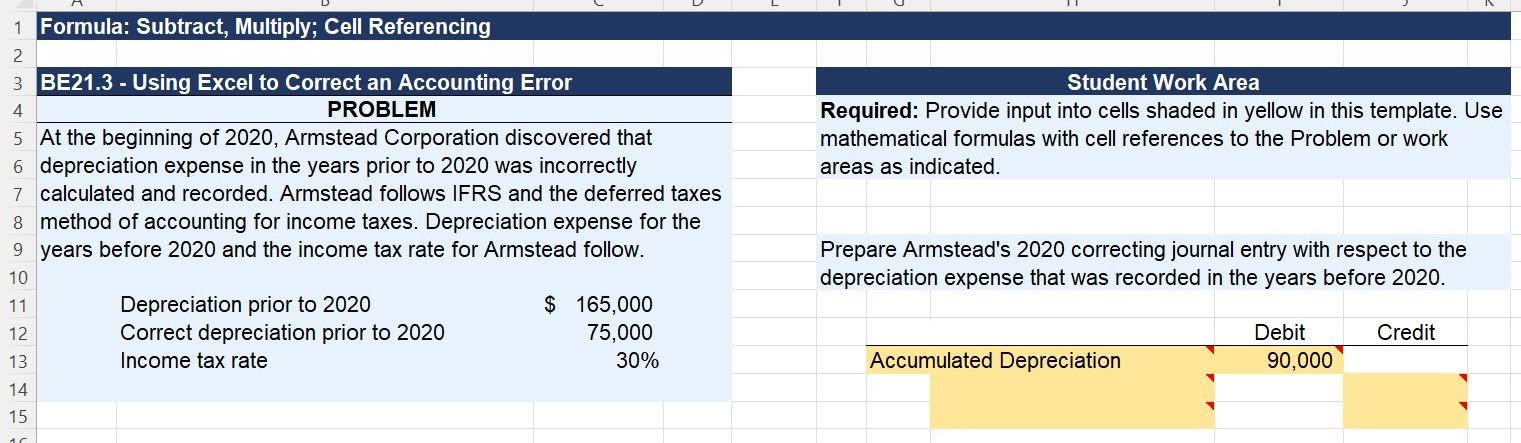 Solved 4 Student Work Area Required: Provide input into | Chegg.com