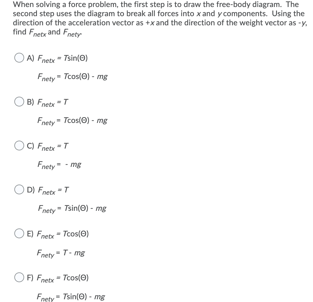 Solved A small sphere (mass m) hangs by a string from the | Chegg.com