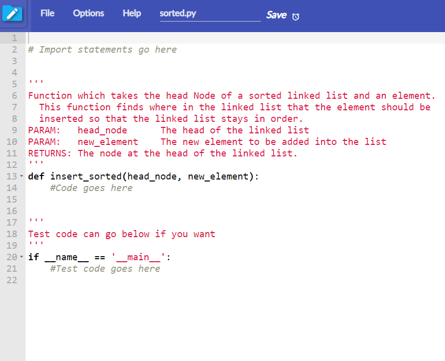 Solved 2. Download the files Node.py, Double_Node.py, and | Chegg.com