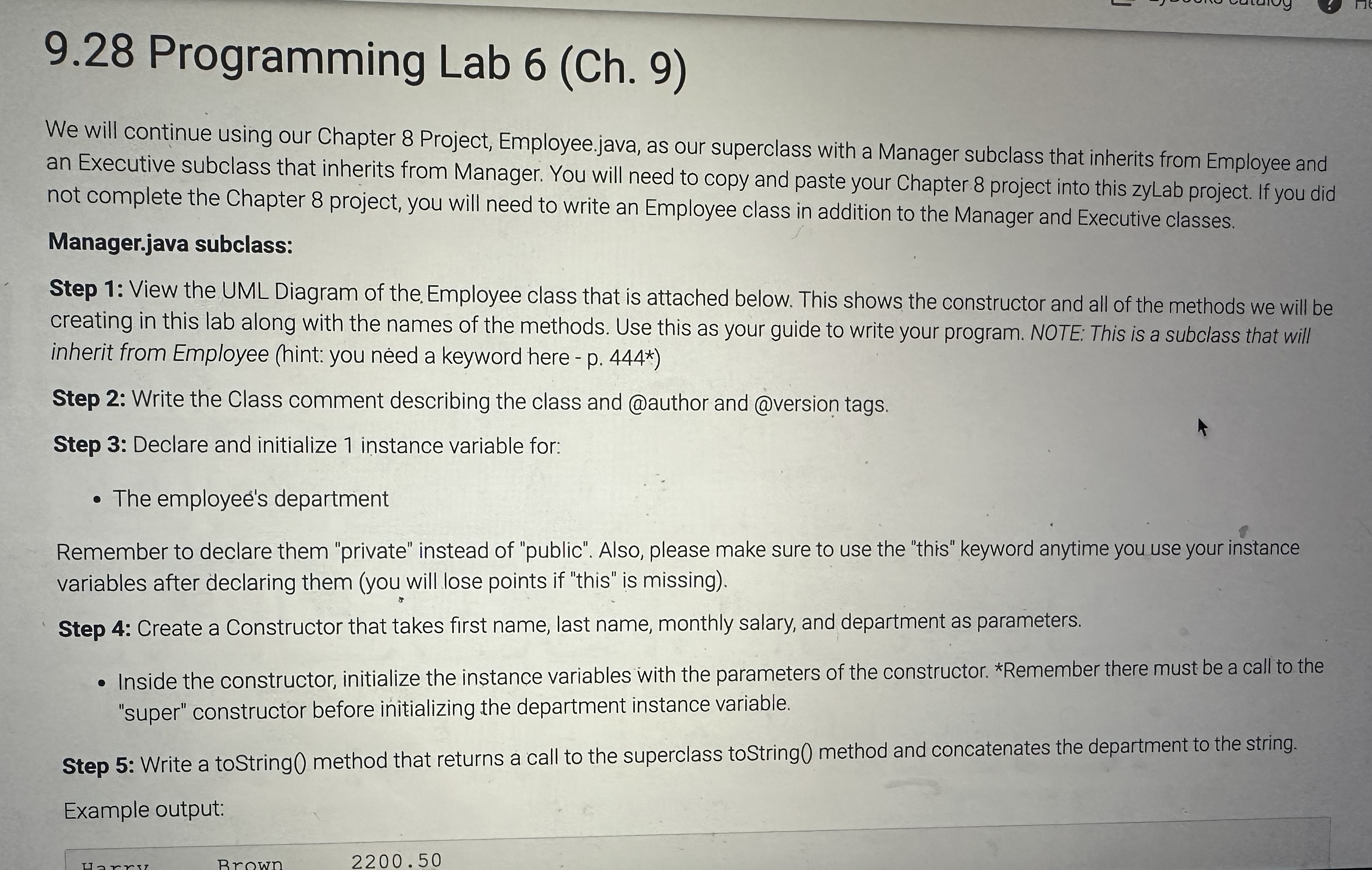 Solved We will continue using our Chapter 8 Project, | Chegg.com
