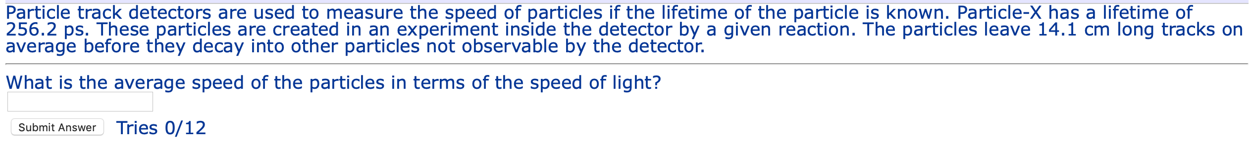 Solved Particle track detectors are used to measure the | Chegg.com