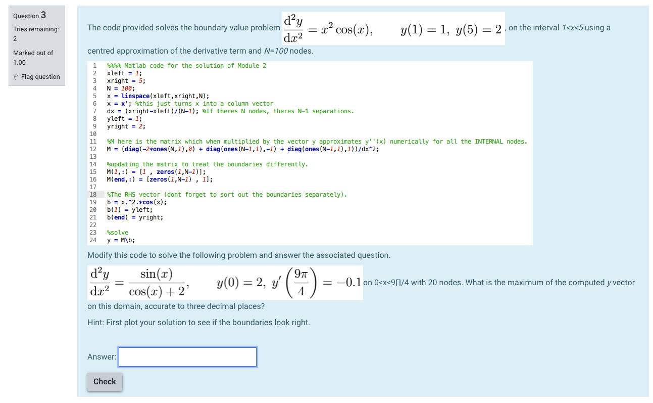 Solved This should be done by matlab and all information i | Chegg.com