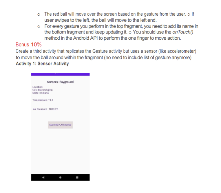 Develop an app using Jetpack Compose (and not views) | Chegg.com