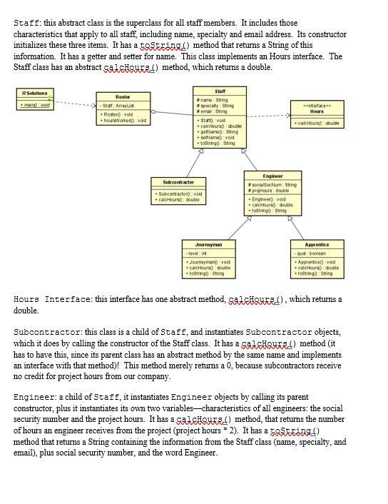 Solved We are designing a software solution for IT | Chegg.com