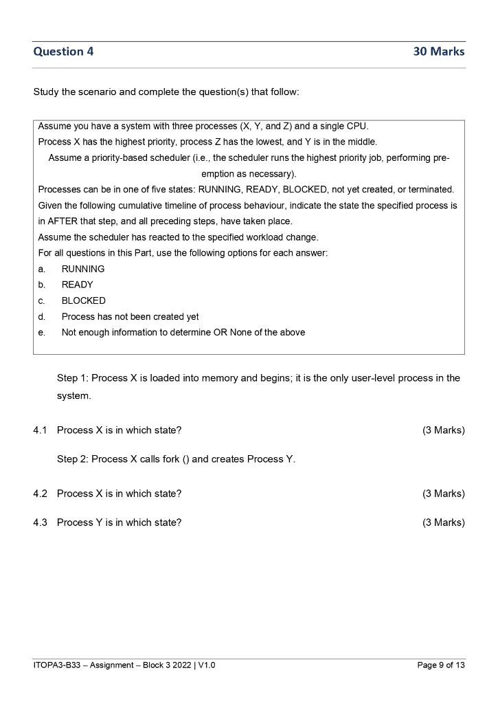 Solved 3 1 Using A Resource Allocation Graph Show The