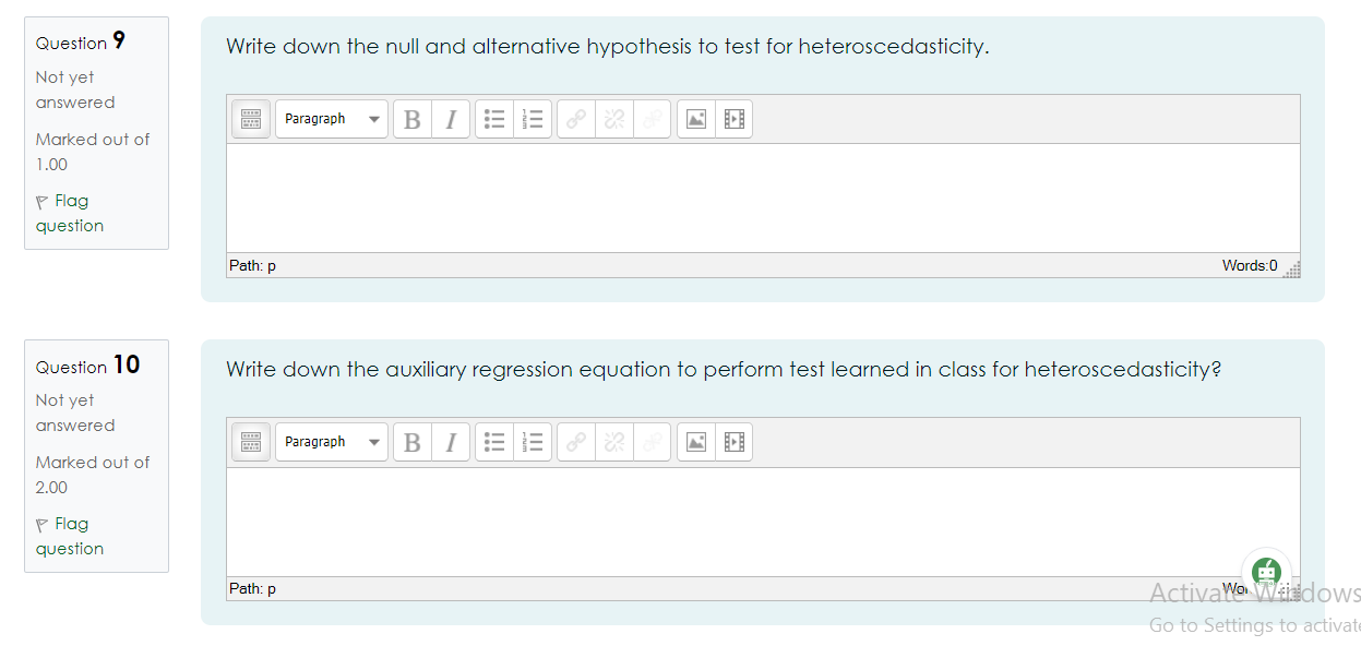 Solved Write down the null and alternative hypothesis to | Chegg.com