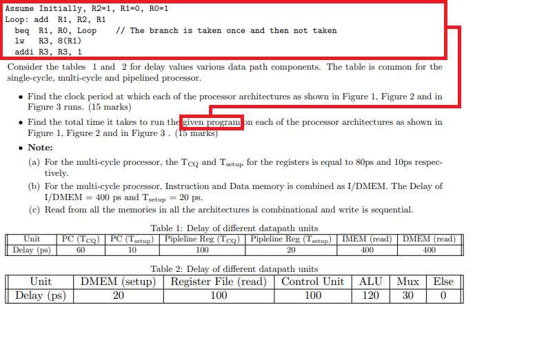 Solved find the cycle time, and total run time of the given | Chegg.com