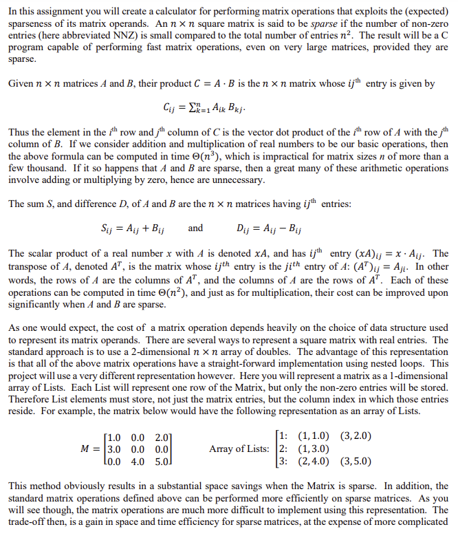 Solved Need the code for the files: List.h, List.c, | Chegg.com