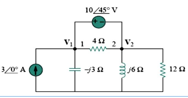 Solved Compute V1 by using Nodal Analysis.Compute V2 by | Chegg.com