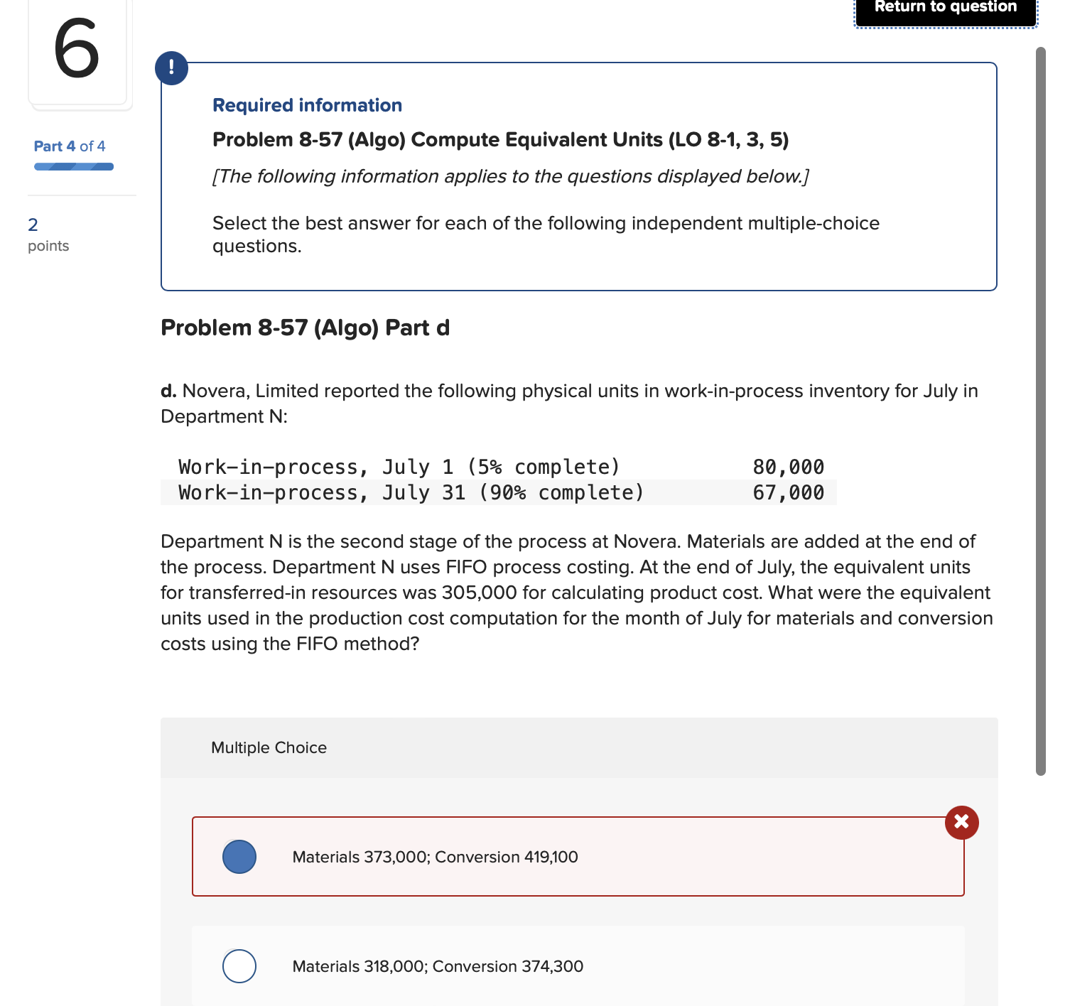 Solved Required information Problem 8-57 (Algo) Compute | Chegg.com